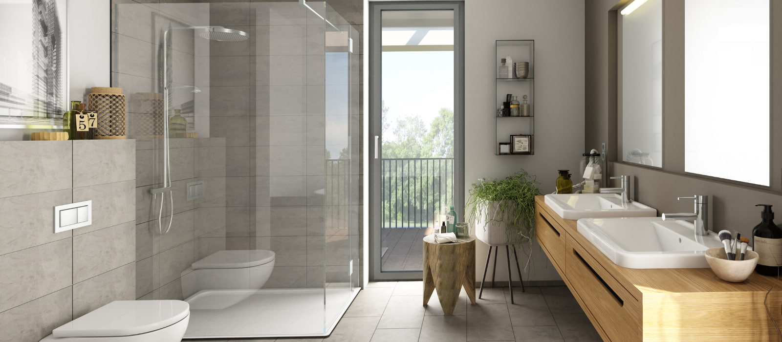 Bagni moderni, quali piastrelle usare?